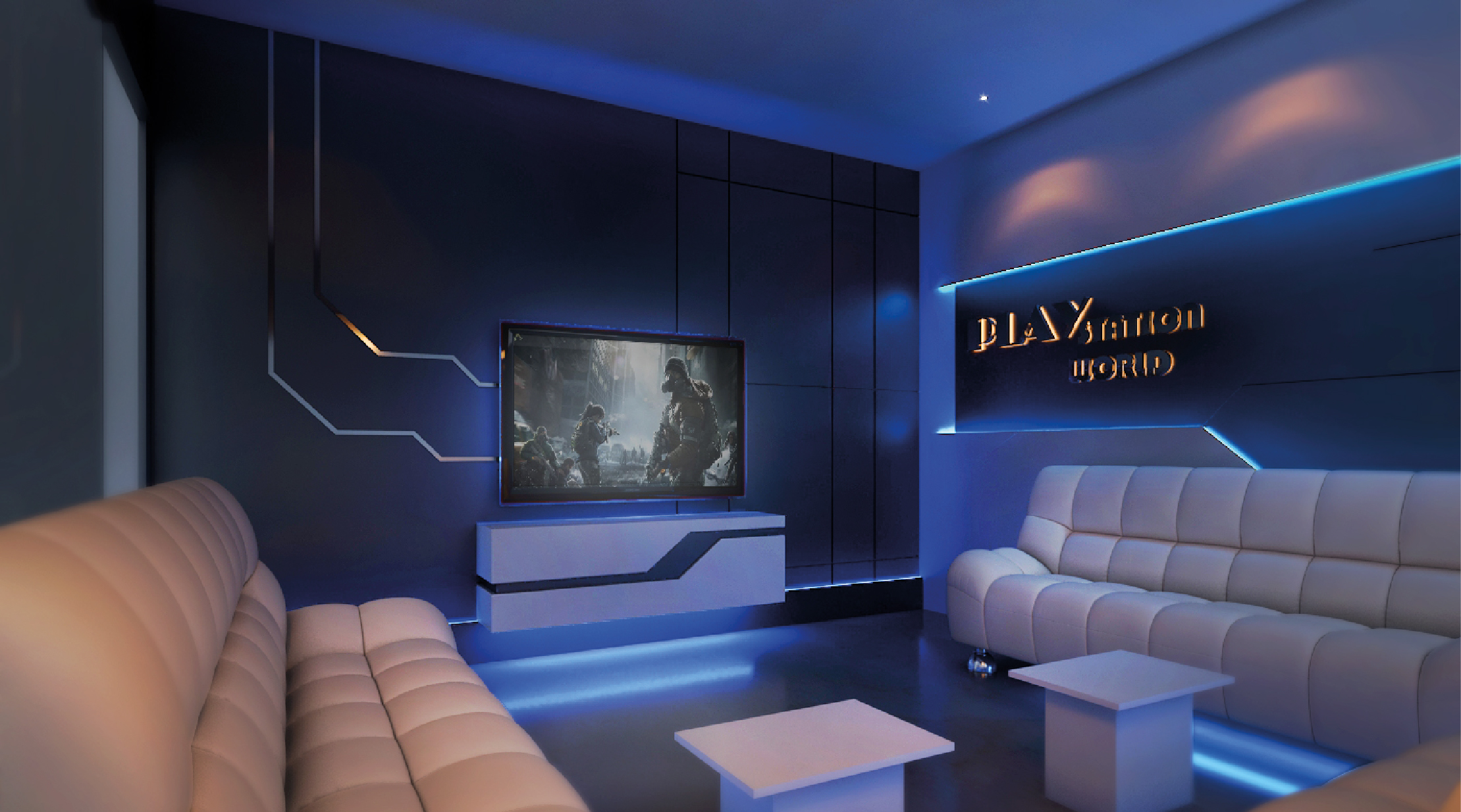 Modern Concept Interior | PLAYSTATION WORLD