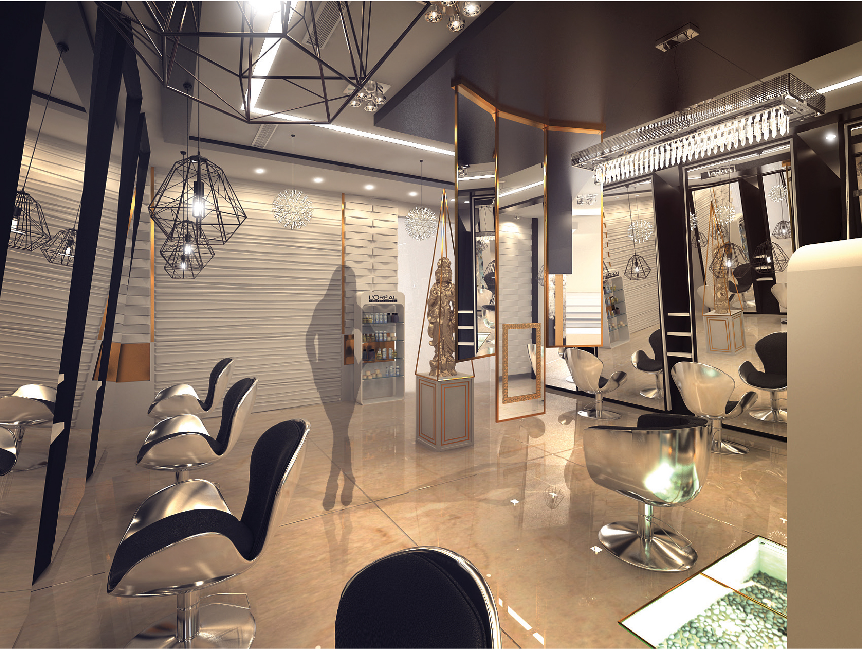 Modern Concept Interior | BELLEZZA Style salon
